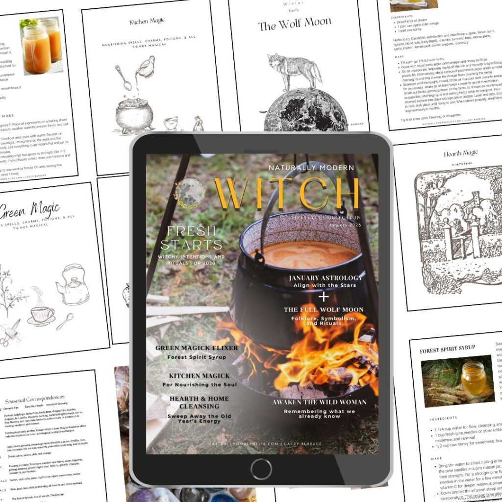 Naturally Modern Witches’ Calendar | January 2026 - Naturally Modern Witch